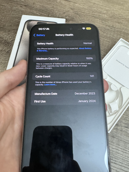 iPhone 15 Pro Max 256 Natural
