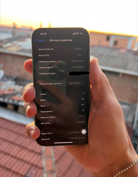 iPhone 15 pro с гарантией