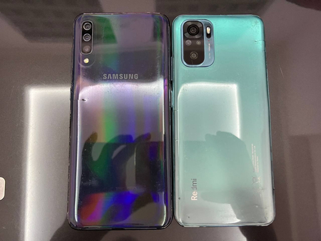 Samsung a70 redmi not 10