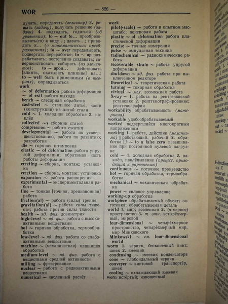 Англо-Русский Физический словарь