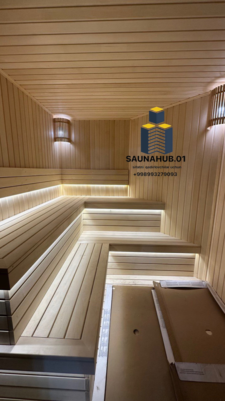 Sauna qurilishi tez va ishonchli