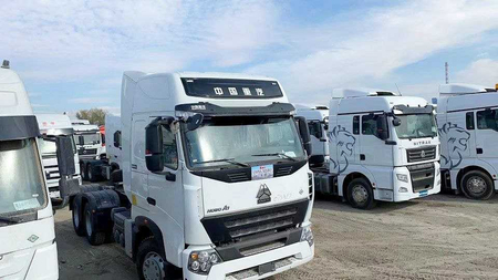 HOWO A7 Тягач на метан газ 2022 года готовый