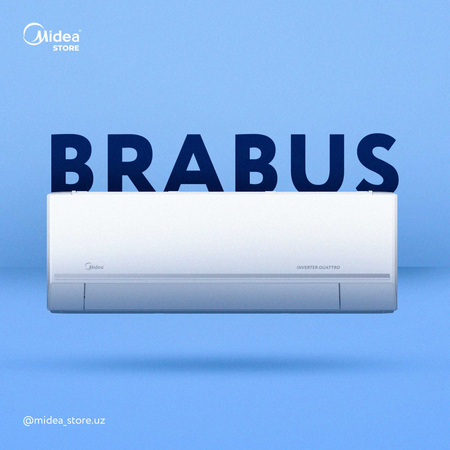 кондиционер мидея / konditsioner Midea BRABUS 24 INVERTER +Low voltage