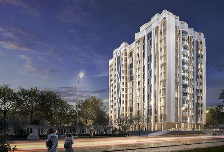 Мирабадский р-н. ЖК Skyline Tower
