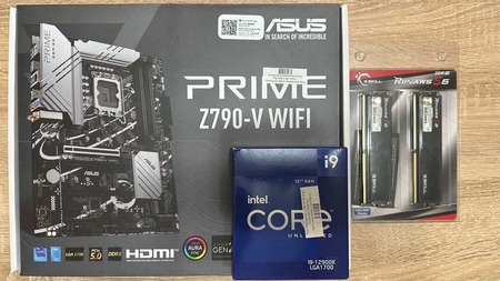 Акция комплект i9 12900k + Z790 Asus Prime Wifi + G.Skill 32GB