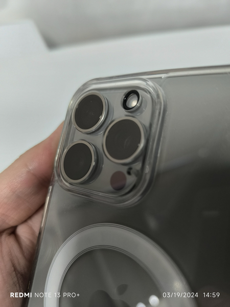 Прозрачное защитное стекло для камеры Iphone 15 pro max