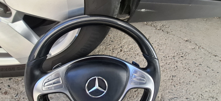 Продам оригиналный анатомия рул от Mercedes benz 222 стояло на жентре
