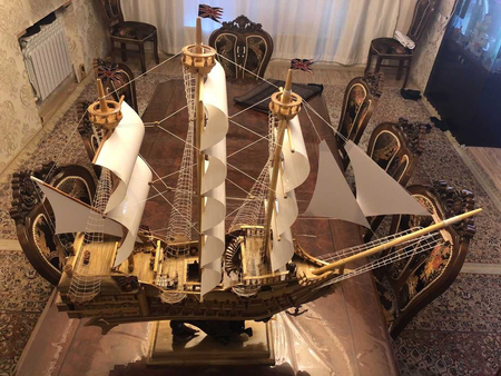 Рестоврация сувенирных кораблей и прочих сувениров