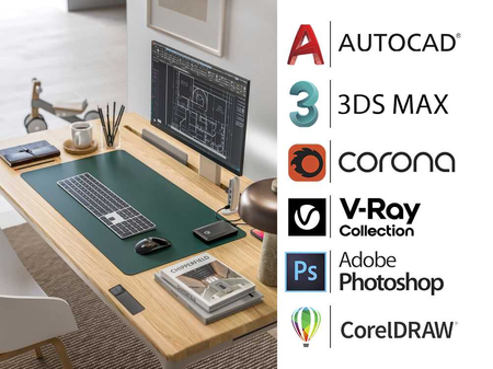 Дизайн офиса дом фасад моделирование проектирование чертеж 2d 3d vr360