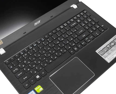 Ноутбука Acer Aspire E15