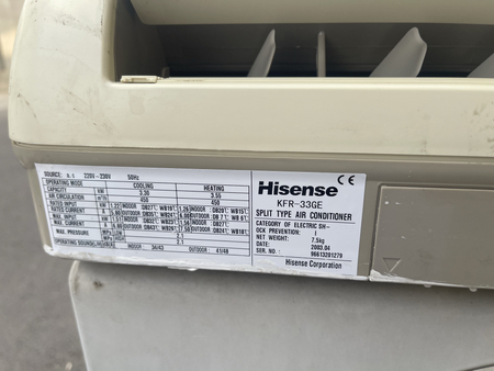 Hisense 18 talik ideal holatda