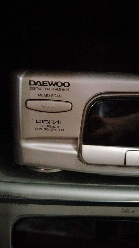 Домашняя аудиосистема рабочая DAEWOO