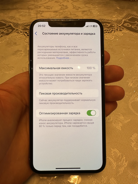 iPhone X 256gb full