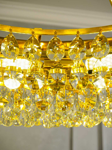 Qandil,kristall,balandligi sozlanadi,2 xil shaklda: E14 lampa, lyustra