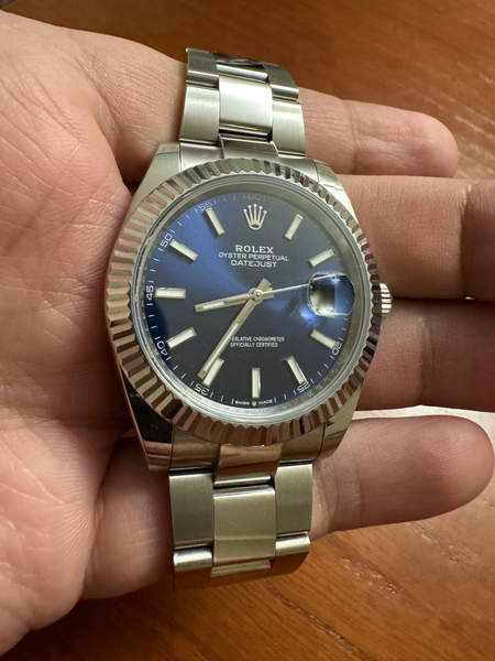 Rolex Datejust 41mm Fluted Bezel
