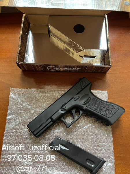 Аир софт ган airsoft gun железный Пистолет