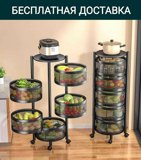 Полка этажерка подставка стеллаж овощной polka stelaj etajerka доставк