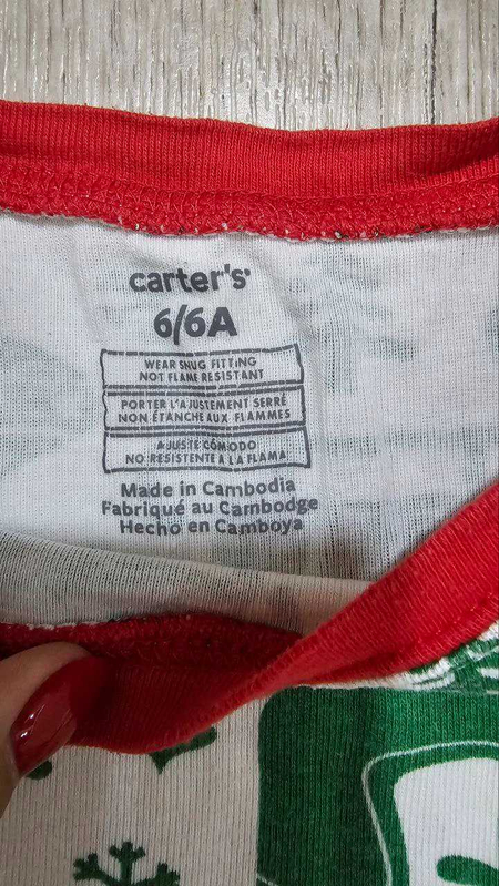 Пижама Carters на 6 лет