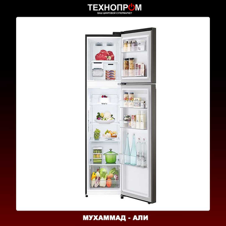 Купить холодильник LG GN-F332SBGB (цвет чёрный 335L)