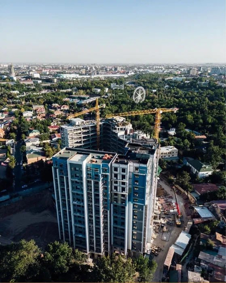 ЖК MANHATTAN FDG Парк Тельмана Дархан с ремонтом 2-комнатная 40 м2