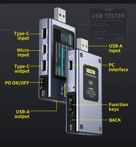 Продам USB Тестер FNIRSI  FNB58
