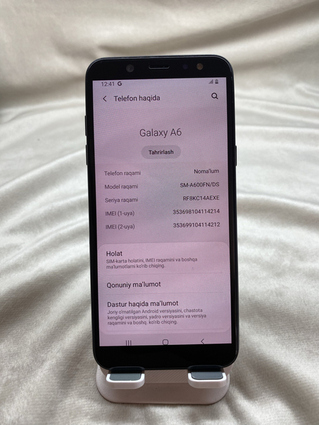 Samsung Galaxy A6 karobkalik