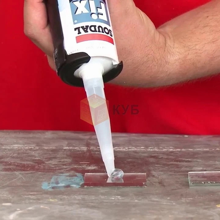 клей жидкие гвозд (Герметика) soudal montage 125