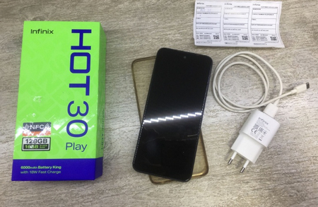Infinix hot 30 play kafolati bilan