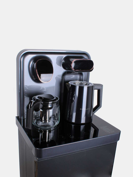 Кулер для воды, 2 в 1 с чайниками Ziffler WD-1166