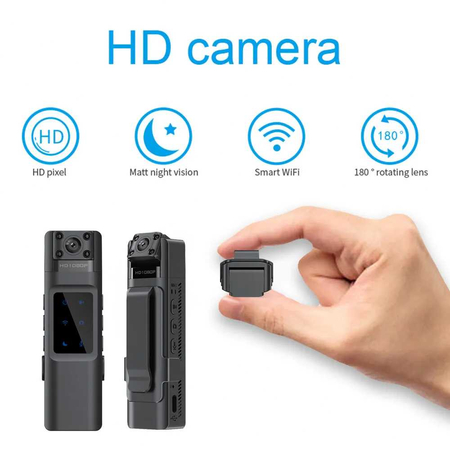 Body Camera Боди камера 10 соат езади F. HD формат WiFi ли Mini kamera