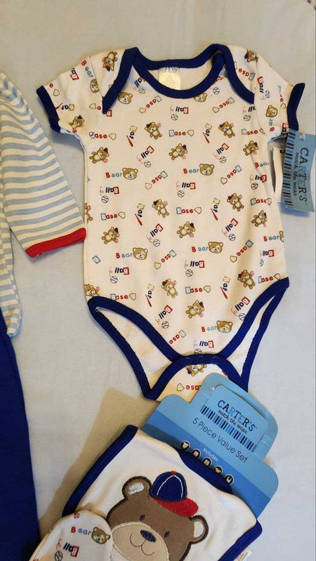 Комплект Carter's для мальчика из 5 предметов.