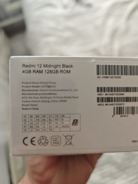 Redmi 12 midnight black новый