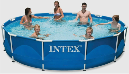 INTEX каркасный бассейн 366×76 basseyn baseyn baseyin basein