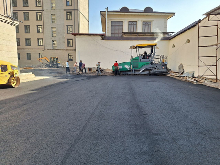 Asfalt xizmarlari bizda arzon va sifatli Асфальт yotiqizamiz