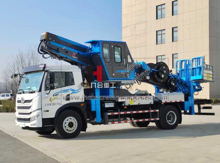 Автовышка, автоподъемник, АГП, автокўтаргич FAW 45 м