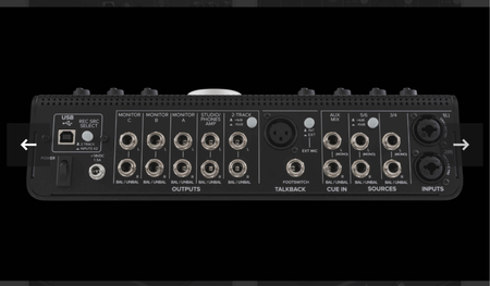 Big knob studio plus +  мониторный контроллер для студий звукозаписи