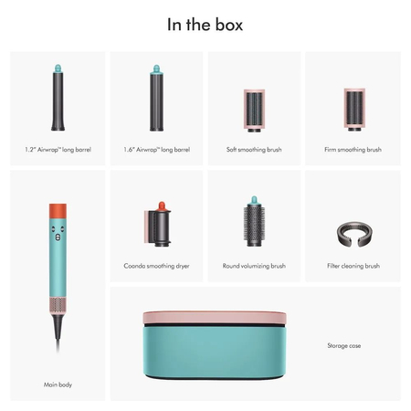 Мультистайлер Dyson Airwrap Complete Long HS05 Ceramic Pop Tiffany