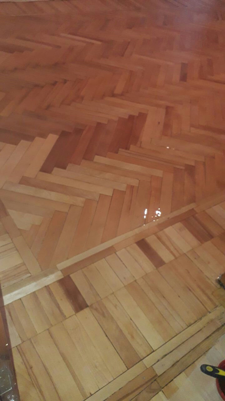 Шлифовка пол паркет реставрация старей пол