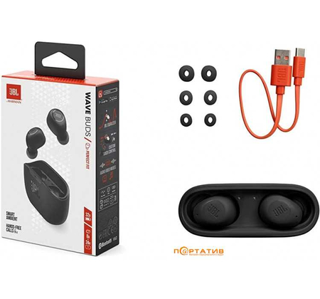 Беспроводное наушники JBL Wave Buds