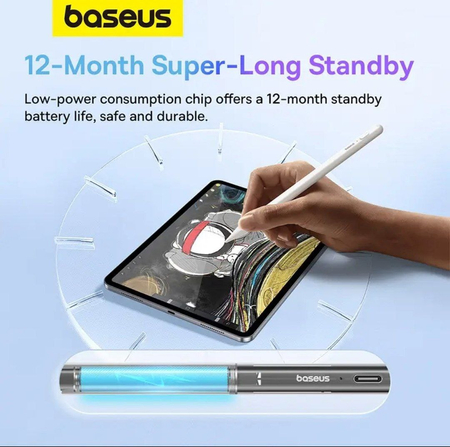 Baseus Стилус Pencil 2 на магните