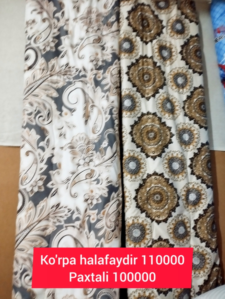Matras yastu korpa korpacha pastel hamasi birchi qol ozimiz tikamiz