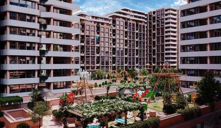 Срочная продажа! ЖК Bobur Residence! 42.6 м2, коробка!
