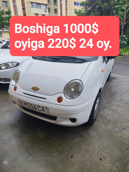 Matiz 2013. Nasiya savdo