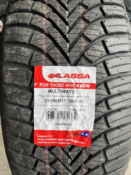 215/60/R17 Lassa Multiways-2 (4-season) Traker, Tracker, Kia