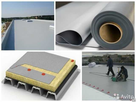 Профилированная мембрана. Мембрана HDPE. Мембрана ПВХ