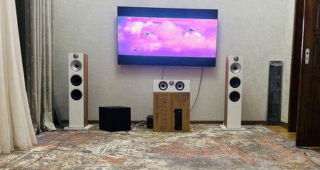 Домашний кинотеатр 5.1 Bowers Wilkins 600 with receiver Denon avc-3800