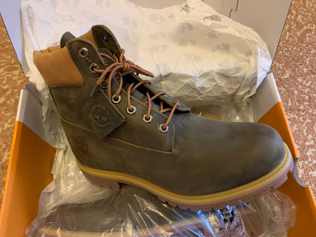 Продам ботинки Timberland® Premium 6-Inch Waterproof Boot Olive Brown