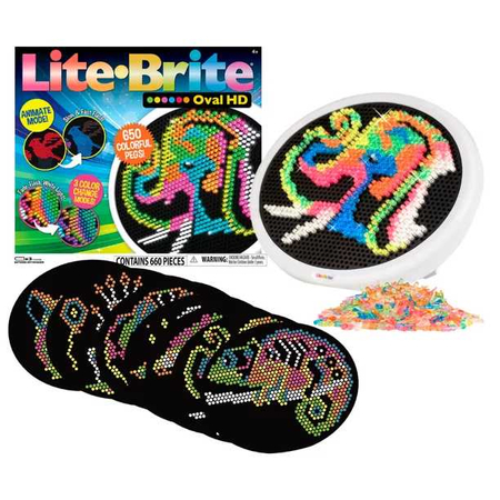 Lite-Brite, свети ярко, набор, Америка