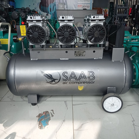 100L kompressor безшумный компрессор SAAB