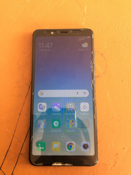 Redmi note 5 xolati yaxshi aybi yuq kar dak bor
